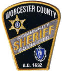 Massachusetts Police Patches Mass Patch
